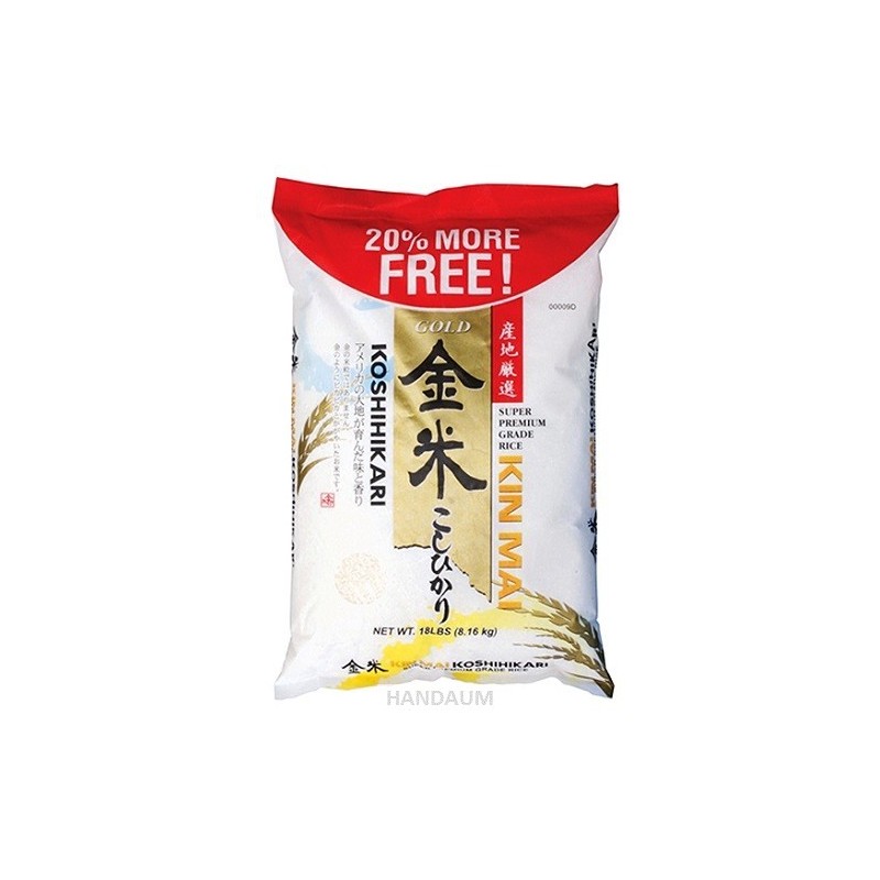 Premium Sushi rice - KIN MAI GOLD 8.16kg