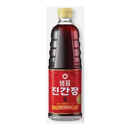 Korean soy sauce SEMPIO Soy Sauce JIN S (JINGANJANG), 500ml, 930ml,1.8L