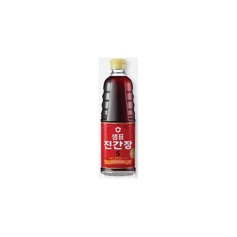 Korean soy sauce SEMPIO Soy Sauce JIN S (JINGANJANG), 500ml, 930ml,1.8L