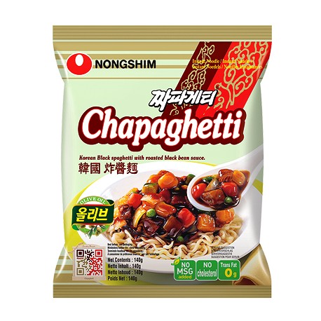 NONGSHIM Chapaghetti Ramyun 140g, korean noodle