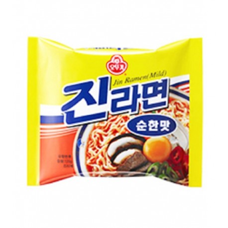 OTTOGI Jin Ramyun (Mild), 120g, Korean instant noodle