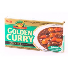 S & B Golden curry Chukara 220g (12 blocks)