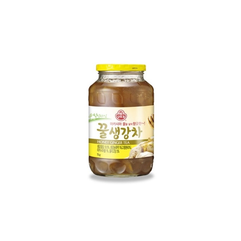 OTTOGI Honey ginger tea 1kg, Korean foods, tea