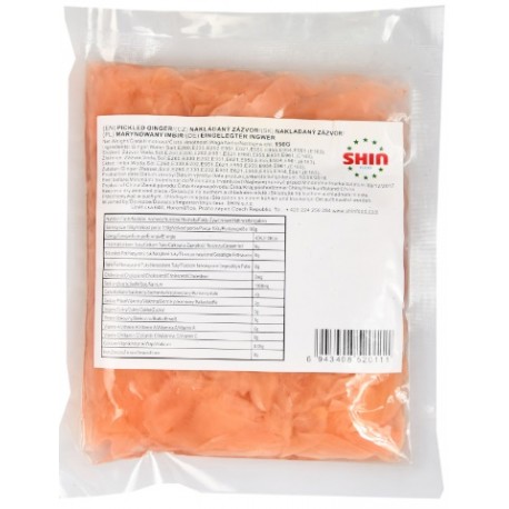 Pickled ginger pink for sushi 150g/499g/1.5kg